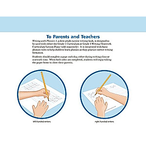 Writing with Phonics 1 - Abeka 1st Grade 1 Cursive Penmanship Student Work Book