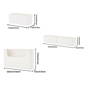 Bedside Bed Organizer Storage Rack Floating Wall Shelves Shelf Caddy, Stick On Wall Mounted Bedrooms, Bathrooms, Offices, Dormitories for Cosmetics, Books, Mobile Phones and Other Supplies S+M+L