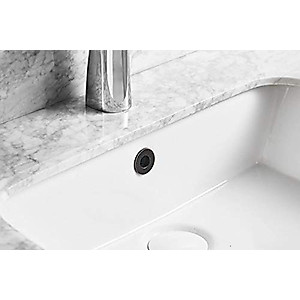 Bathroom Vanity Sink Basin Trim Overflow Cover Round Insert in Hole Caps Circular Ring Oil Rubbed Bronze