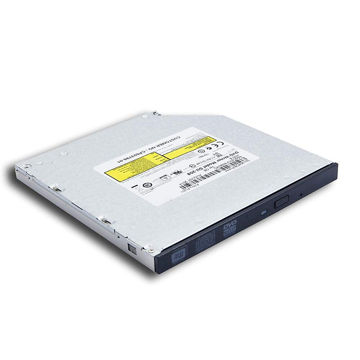 New Internal CD DVD Player Optical Drive Replacement, for Toshiba Satellite L70-A P70-B S50-A P75-A7200 C55-C Series 5 535U4C Laptop PC, Super Multi 8X DVD+-RW DVDR DL Burner 24X CD-RW Writer