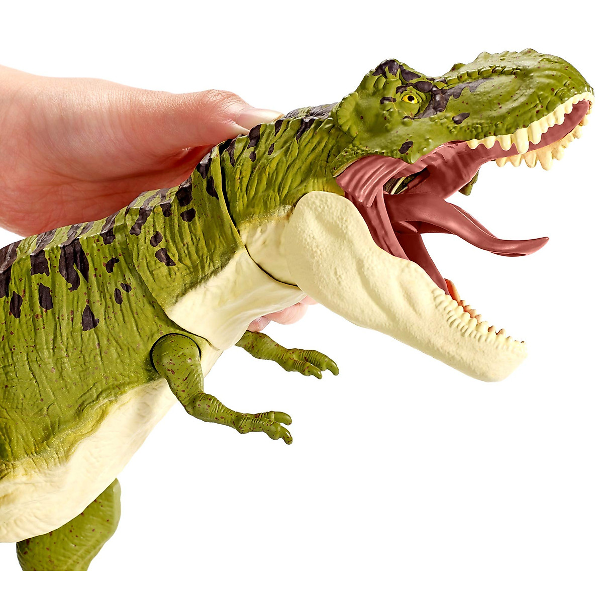 Jurassic World Tyrannosaurus Rex and Baby Tyrannosaurus Rex Jointed Dinosaur Figurines Toy Set for Children GCT98