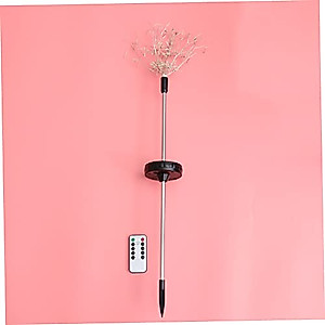 OSALADI 3pcs 153 Lights Party Wire Christmas Outdoor Use Patio Battery Indoor Decorative Firework Solar Yard Plug Garden Effect Landscape Operated Lawn Decor Fairy Stake