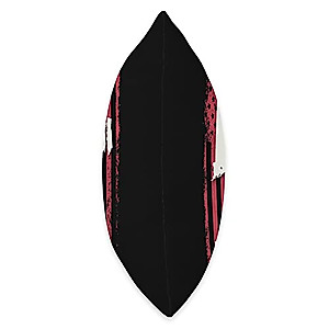 Rhode Island State Map USA Throw Pillow, 18x18, Multicolor