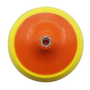 SENRAY 7 Inch Hook & Loop Polishing Pads 5/8" Thread Backing Plate for Rotary Polishing Machine