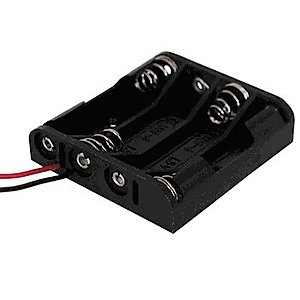 Battery Holder for 4 AAA Batteries