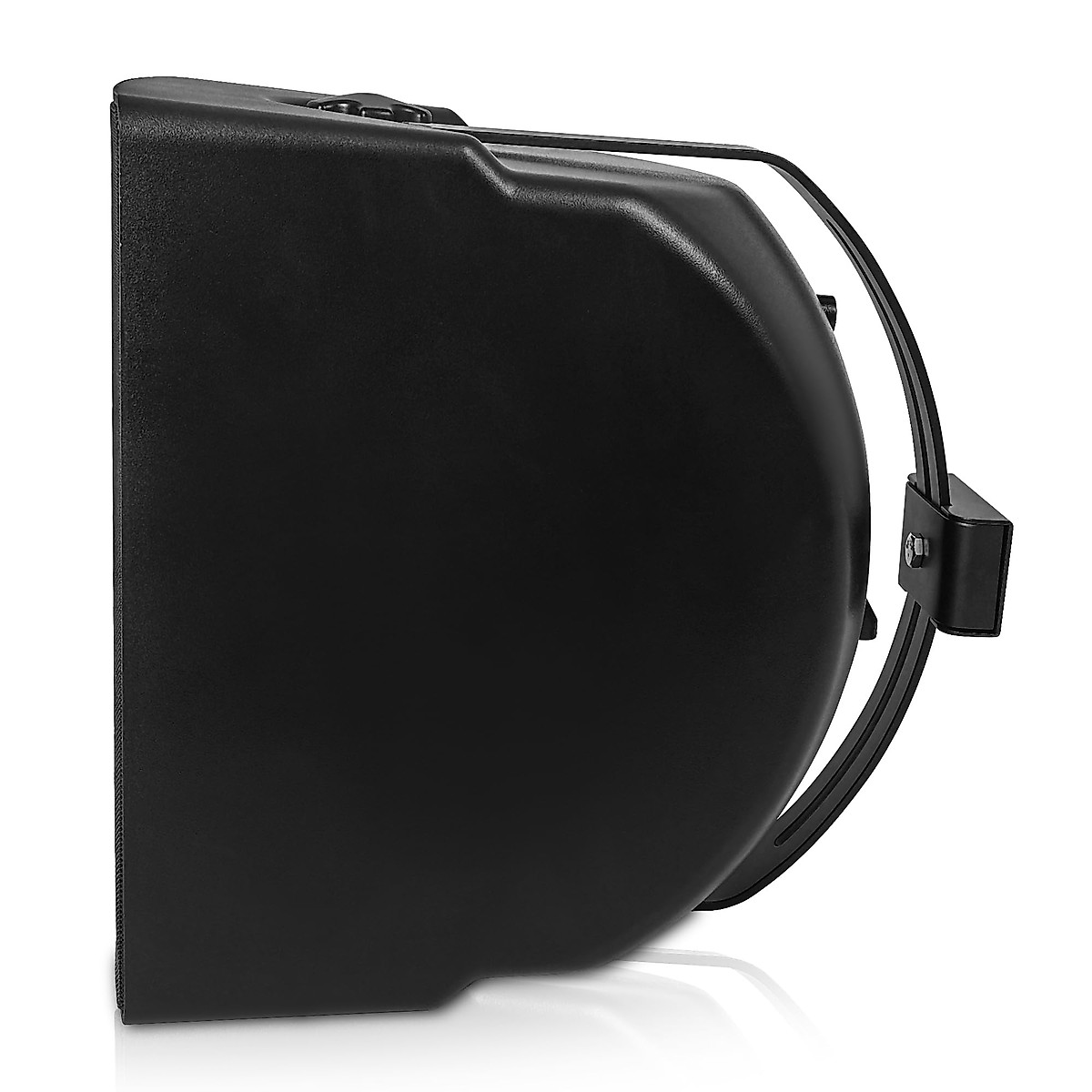 Sound Town Pair of 8" Weather-Resistant Surface-Mount Speaker, Indoor/Outdoor, 70V/100V/8ohm, for Home & Commercial Installation, Black (TARVOS-8B-PAIR)