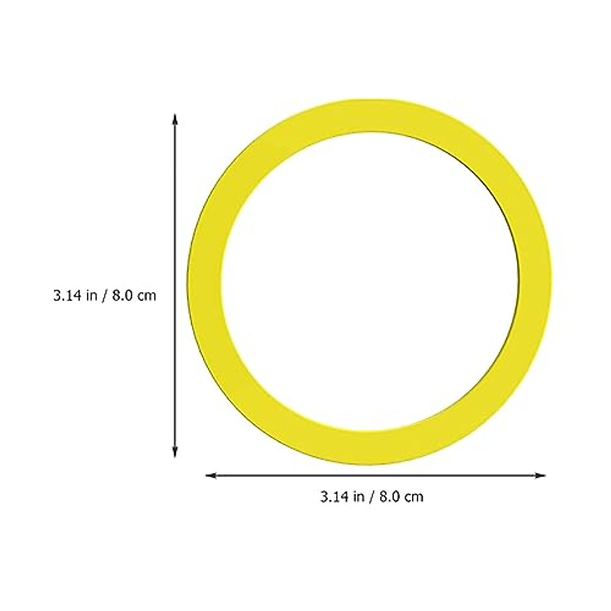 Angoily Toilet Tank Parts 2pcs Flush Valve Seal Silicone Rings Toilet Replacement Flushing Gasket Toilet Tank Parts Seal Rings Bathroom Toilet Repair Parts Toilet Parts Replacement Kit