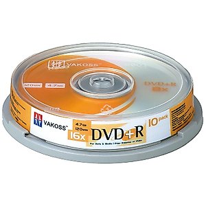 Vakoss 16X DVD+R 4.7GB Logo Top [Discontinued]