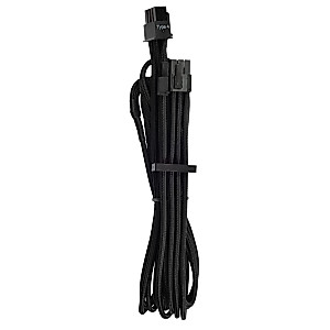 CORSAIR Premium Individually Sleeved PSU Cables Pro Kit for Corsair PSUs – Black, 2 Year Warranty