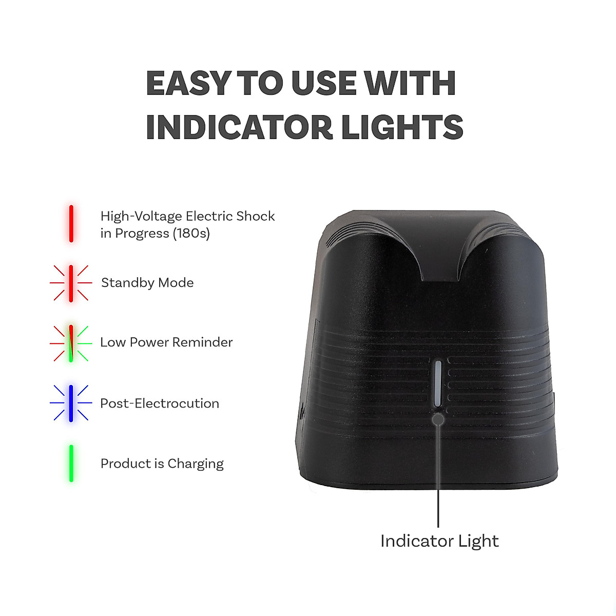 Sunnydaze Electric Mouse Traps Indoor for Home - Rat Zapper Electronic Rat Trap - for Mice and Rats - USB-Powered - Black