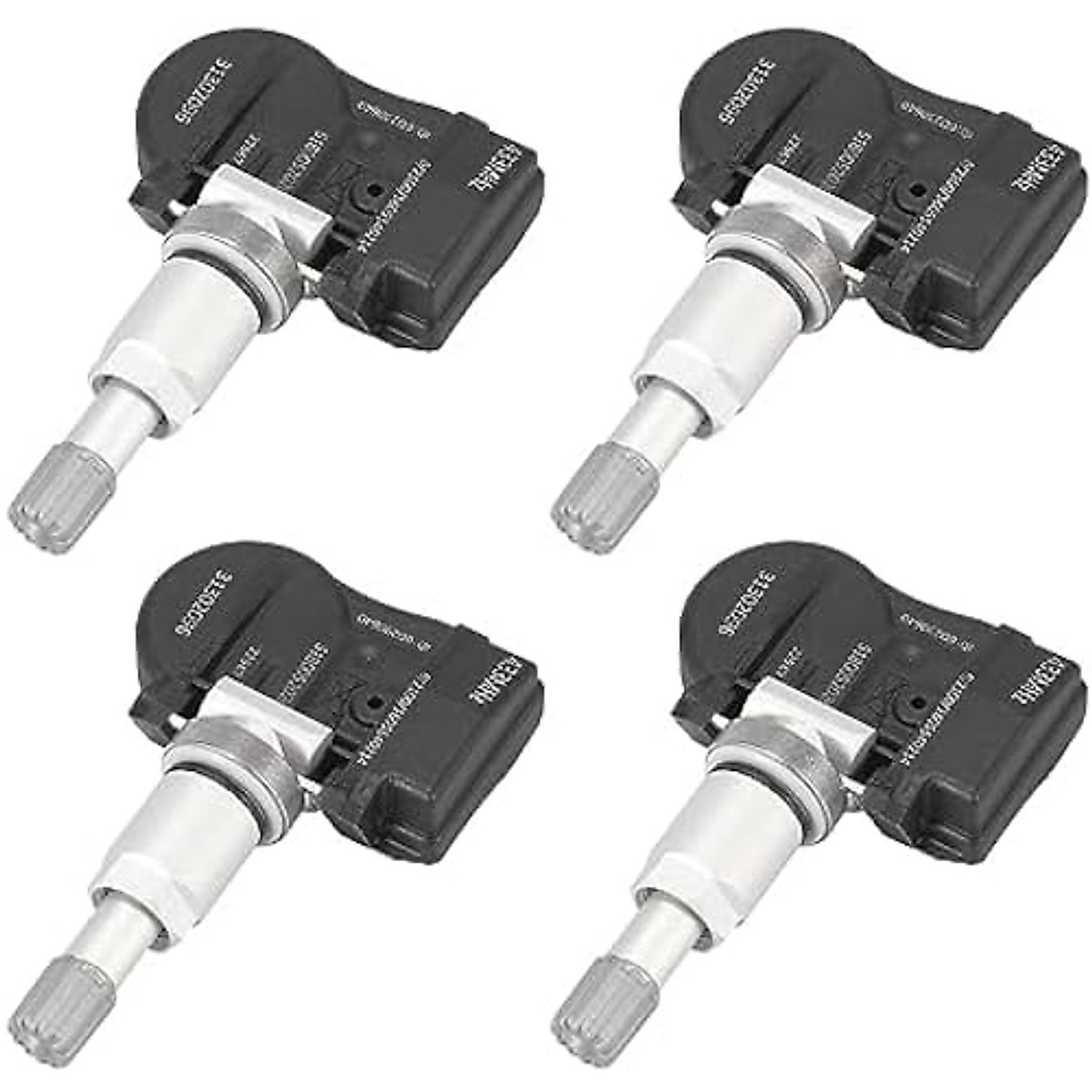 ZFISH TPMS Sensor Tire Pressure Monitor System Sensor, 4Pcs 31302096 for Volvo S60 S80 V60 Xc60 Xc70