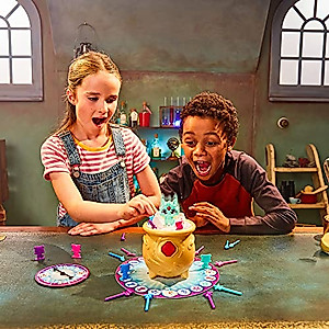 MOOSE GAMES Magic Mixies Potion Game, Place The Magic Ingredients Into The Cauldron and Make The Mixie Pop Up to Win