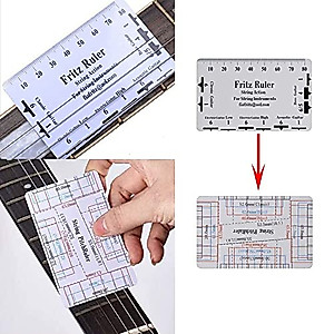 28PCS Guitar Tool Kit,Guitar Repair Tools Kit,Professional Guitar Repairing Maintenance Tool Kit with Wire Plier String Organizer Fingerboard Protector Hex Wrenches Files String Action Ruler Spanner