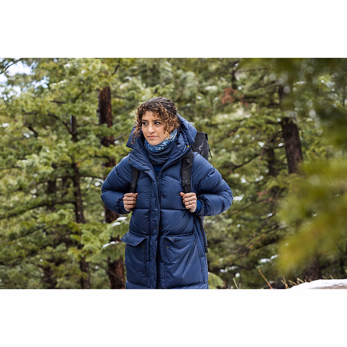 BUFF Adult Polar Neck Gaiter, Headband & Winter Neck Warmer, Ski Mask & Face Shield, Balaclava, Worn 12+ Ways, Synaes Blue, One Size