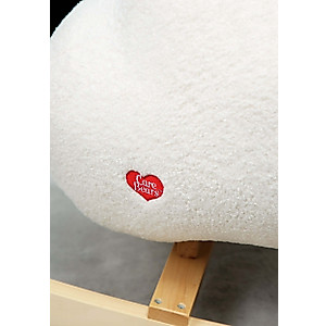 Children's Care Bears Cloud Rocker | Foam and Polyester Rocking Horse with Wooden Frame, Rockers, and Grips