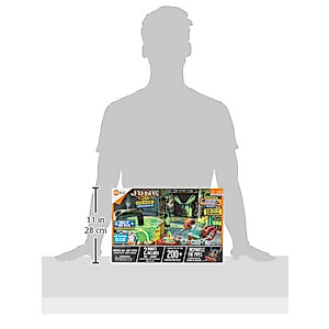 HEXBUG JUNKBOTS Small Factory Habitat Sector 44 Research Lab, Surprise Toy Playset, Build and LOL with Boys and Girls, Toys for Kids, 200+ Pieces of Action Construction Figures, for Ages 5 and Up