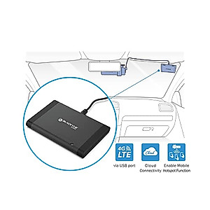 BlackVue DR900X-2CH Plus with 128GB microSD Card | 4K UHD Cloud Dashcam | Built-in Wi-Fi, GPS, Parking Mode Voltage Monitor | LTE and Mobile Hotspot via Optional LTE Module