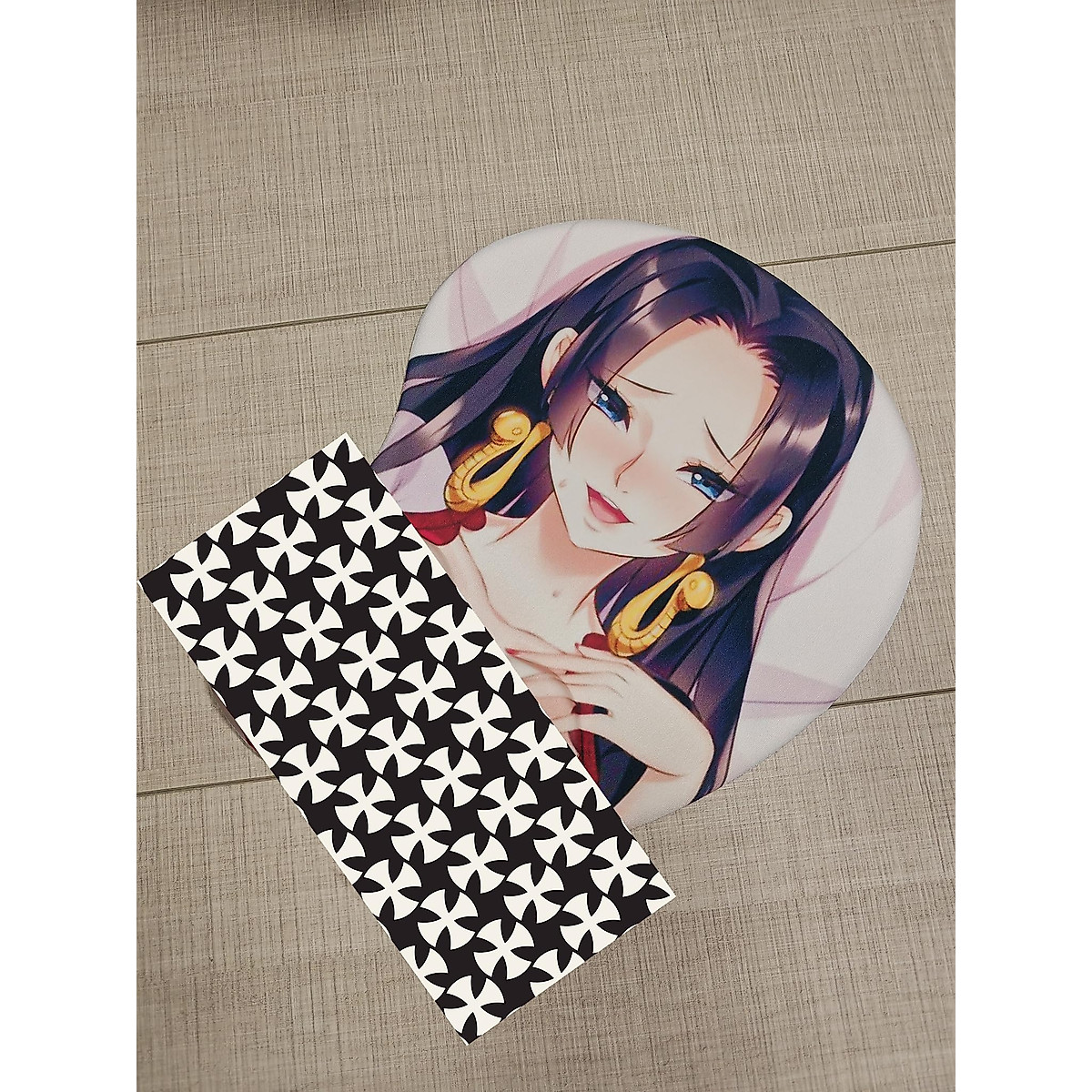 Boa Hancock 3D Anime Mouse Pads Ergonomic Mouse Mats Game/Home Dual-use Desk Writing Board 2Way Skin