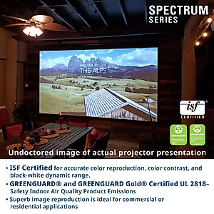 Projector Screen Elite Screens Spectrum, 150-INCH Diag 16:9, Motorized Projection Screen Movie Home Theater 4K/8K Ultra HD Ready, ELECTRIC150H2