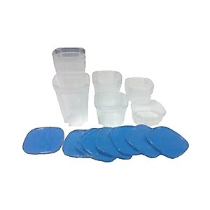 Expansion Pack For Use With Spin And Store Storage System As Seen on TV 12 Containers And Lids