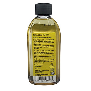 Monoi Tiare Tahiti Coconut Oil Vanilla - 4 Oz, Pack of 2