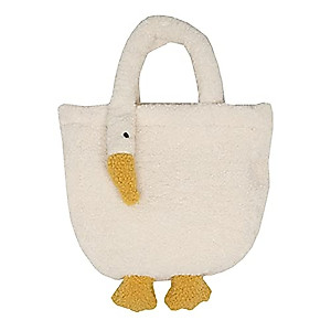 harayaa Women's Shoulder Bag Goose Shaped Girl Purse Tote, without strap, 24x8x26cm