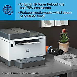 HP LaserJet Tank MFP 2604sdw Wireless Black & White Printer Prefilled With Up to 2 Years of Original HP Toner (381V1A)
