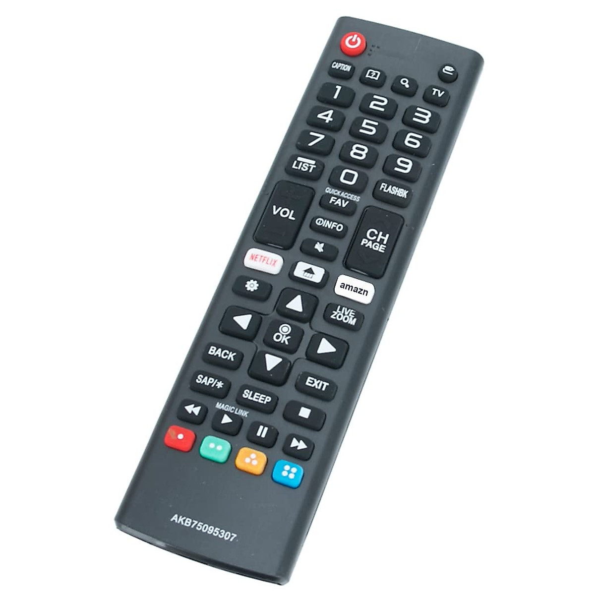 New Replaced Remote AKB75095307 fit for LG TV 60UJ6300 60UJ6050 60UJ6350 65UJ6300 65UJ6050 65UJ6350 43LJ5550-UC 55UJ6050 49LJ5550 55LJ550M 55UJ6350 55LJ5550 43LJ5500-UA 43LJ550M-UB