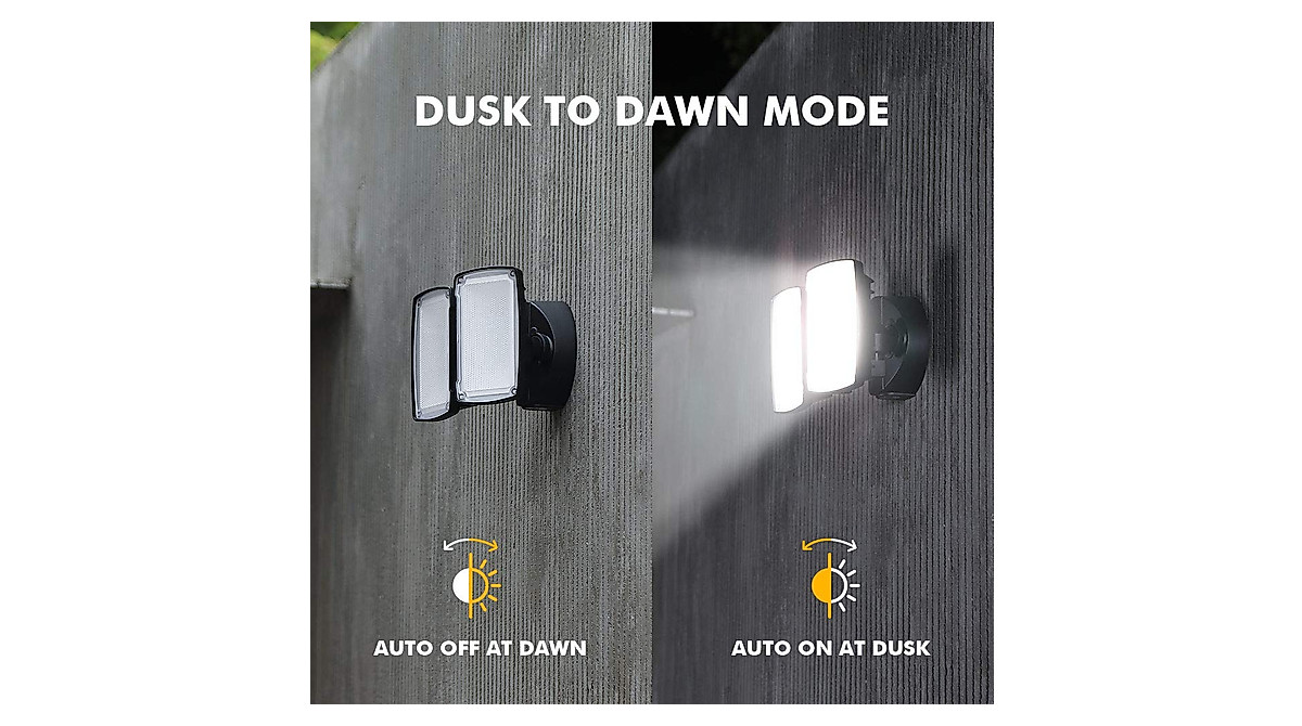 LUTEC 32W LED Floodlight - 3500 Lumen Security Light