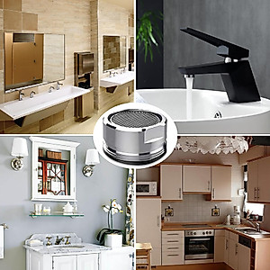 6PCS Faucet Aerator Bathroom Sink Standard Replacement Parts with Brass Shell 15/16 Inch 24mm External Thread Aerator Faucet Filter with Gasket and Wrench Suitable for Kitchen and Bathroom