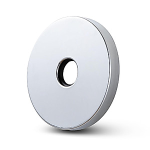 OFFO Extra Large Shower Arm Flange 3.5 Inches in Outer Diameter Replacement Shower Head Arm Escutcheon Plate Suitable for Most Brands Shower Head Arms, Chrome