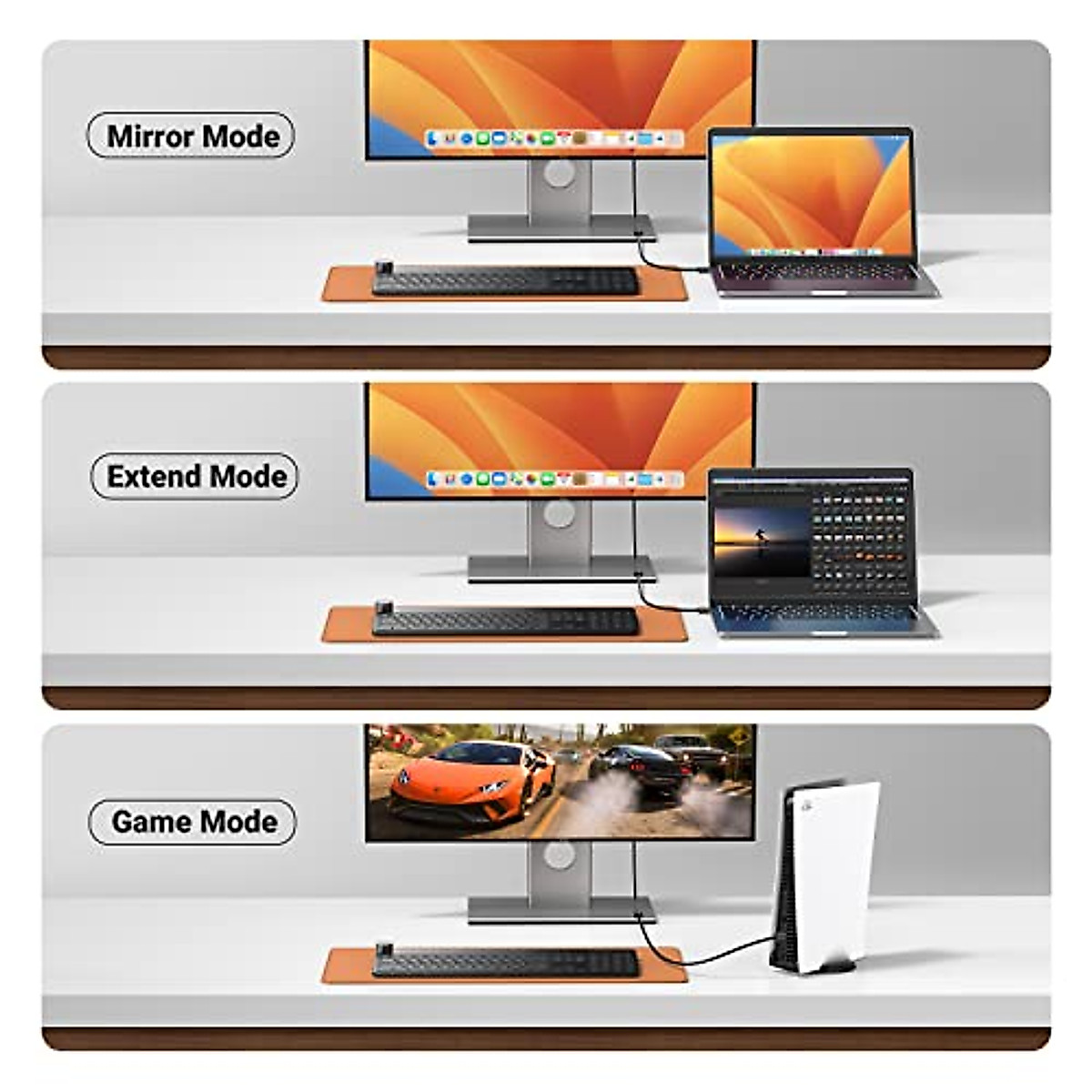 UGREEN HDMI Extension Cable 4K HDMI Extender Male to Female Adapter Cord Compatible with Roku TV Stick PS5 PS4 Xbox Laptop PC Nintendo Switch Blu Ray Player Google Chromecast Wii U HDTV 1.5FT