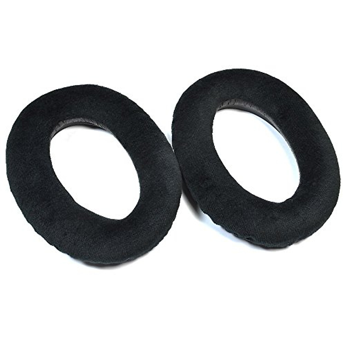 Replacement Earpad Cushions + Inside Tone Tuning Foam Pads for Sennheiser HD600, HD650, HD545, HD565, HD580, Headphones with ITIS Cable Clip