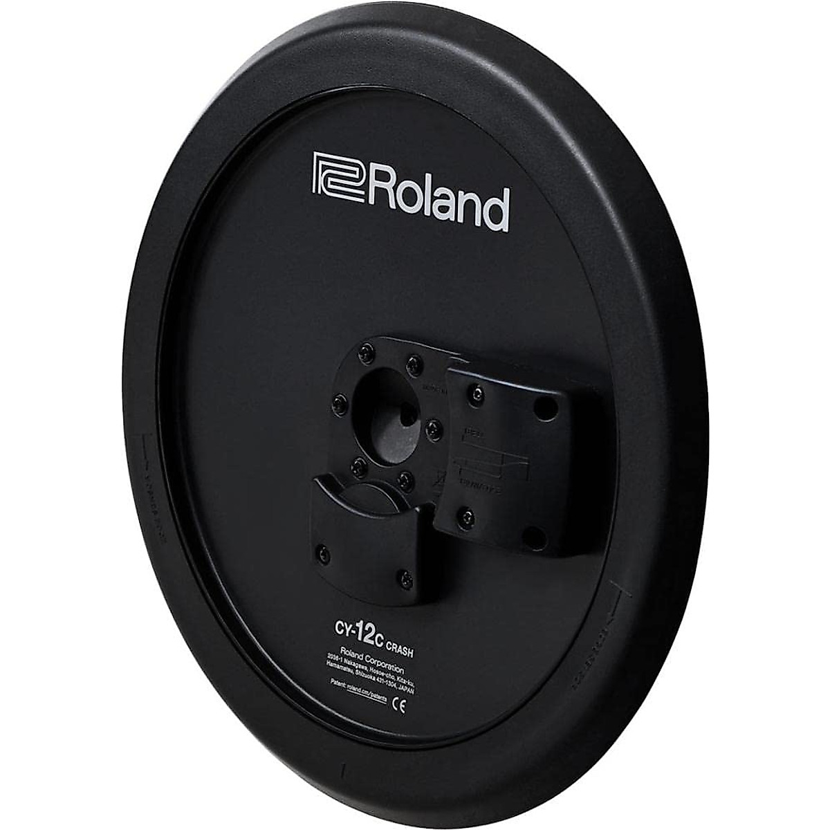 Roland CY-12C Electric Drum Crash V-Cymbal, 12-Inch, Black