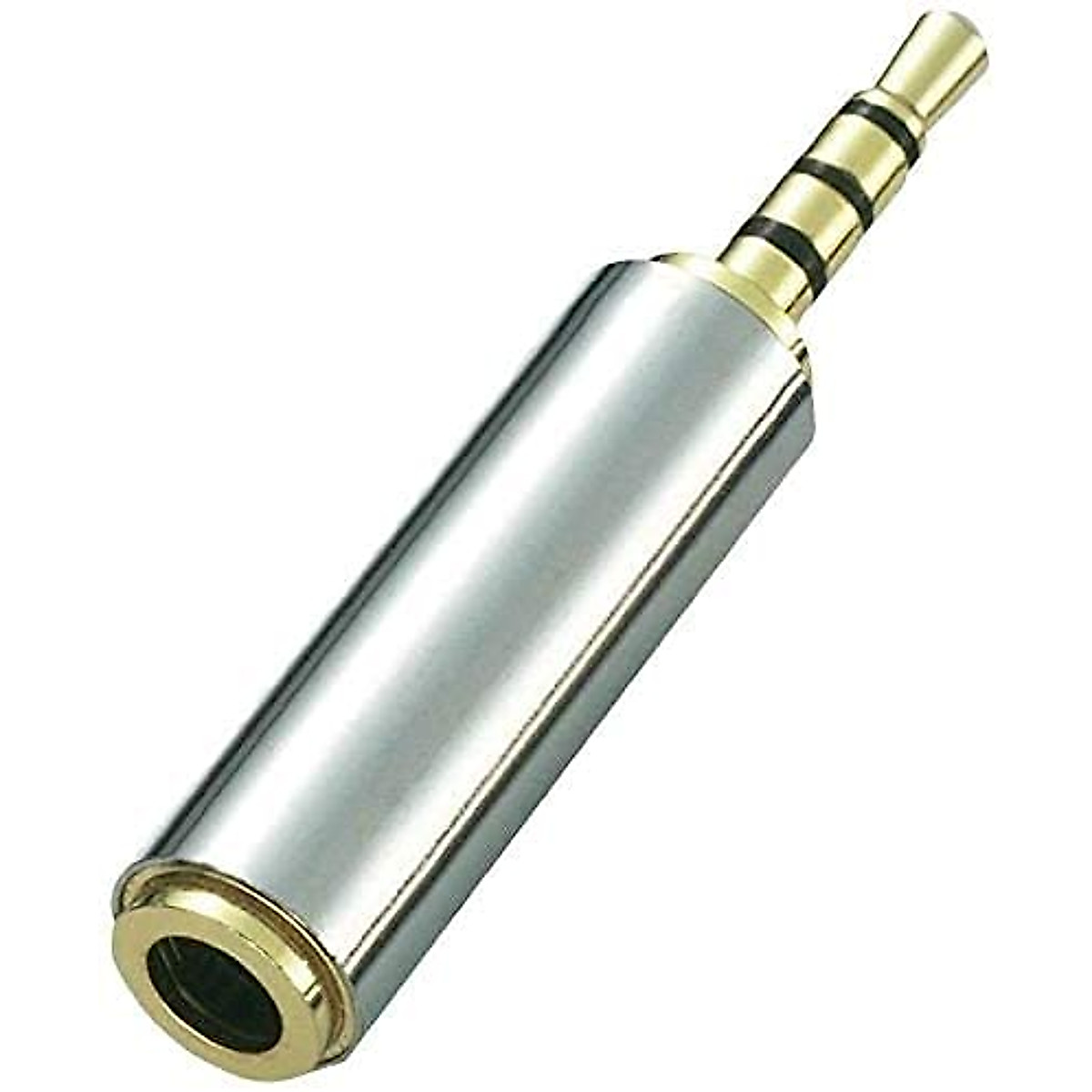 Adhiper Replacement 2.5mm to 3.5mm Stereo Jack Cable Adapter，for Headphone, Tablets, 4 Poles Jack Stereo Adapter for Stereo Audio Jack Adapter Cable，2.5mm to 3.5mm Adapter (2 Pack)