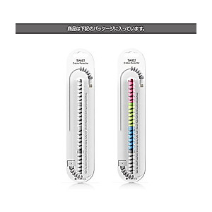 Lead Trend CP-0101 Twist Cable Protective Cover, Gray, Set of 4