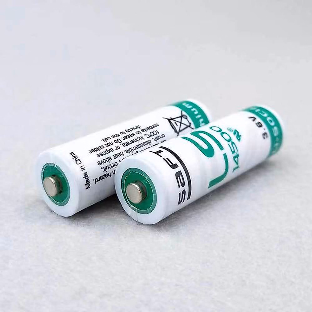 LS14500 Lithium-Thionyl Chloride 2600mAh Lithium Battery Compatible with SAFT LS14500 (Pack of 4)