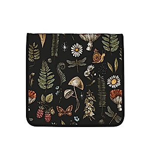 Cute Mushroom Hand Towels for Bathroom Soft Absorbent Coral Velvet Towel Washcloths Kitchen Hand Towel for Hotel Gym Spa 16x28in