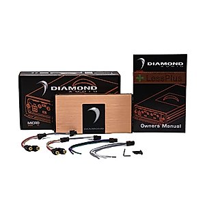 Diamond Audio MICRO4V2 4-Channel 600 Watts RMS Class D Amplifier