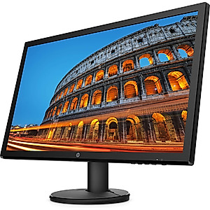 HP V24 24 inch TN Full HD 1920 x 1080 LED Backlit LCD Monitor 2-Pack Bundle with HDMI and VGA Ports, AMD FreeSync, 75Hz Refresh Rate, Low Blue Light