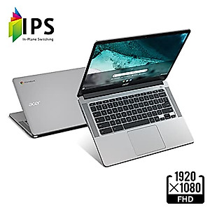 Acer Chromebook 314 Laptop- | Intel Celeron N5100 | 14' Full HD IPS | Intel UHD Graphics | 8GB LPDDR4X | 64GB eMMC | Wi-Fi 6 | DTS Audio | Protective| Chrome OS | CB314-3H-C41F