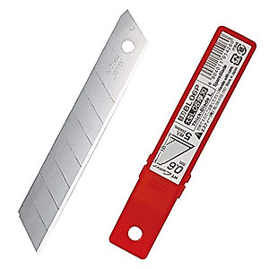 NT Cutter 0.6mm Extra Thick Heavy Duty snap-Off Blades, 5-Blade/Pack, 1 Pack (BL06P)