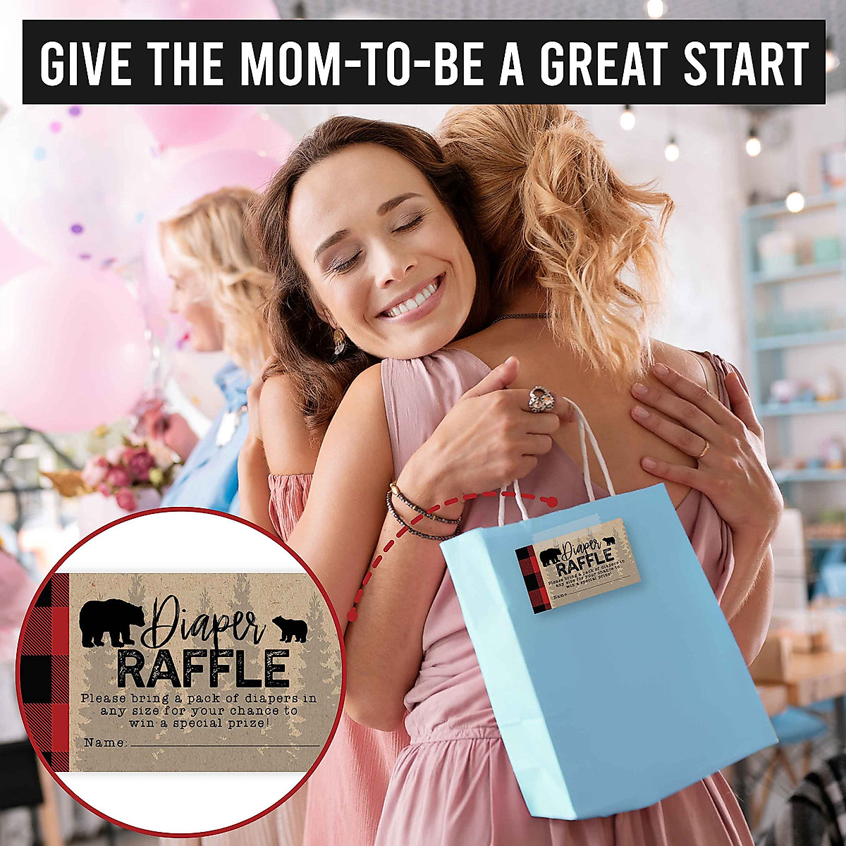 Hadley Designs 25 Baby Shower Diaper Raffle Tickets For Baby Shower Boy-Lumberjack Baby Shower Games For Boys, Diaper Raffle Cards, Baby Raffle Tickets, Baby Shower Invitation, Baby Shower Ideas