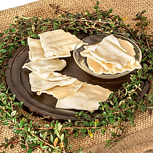 Pet Factory 100% Made in USA Beefhide Chips Dog Chew Treats - Natural Flavor, 8 oz