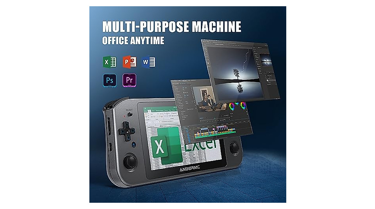 WIN600 Handheld PC Game Console 5.94 Inch IPS Touch Screen Preset ...