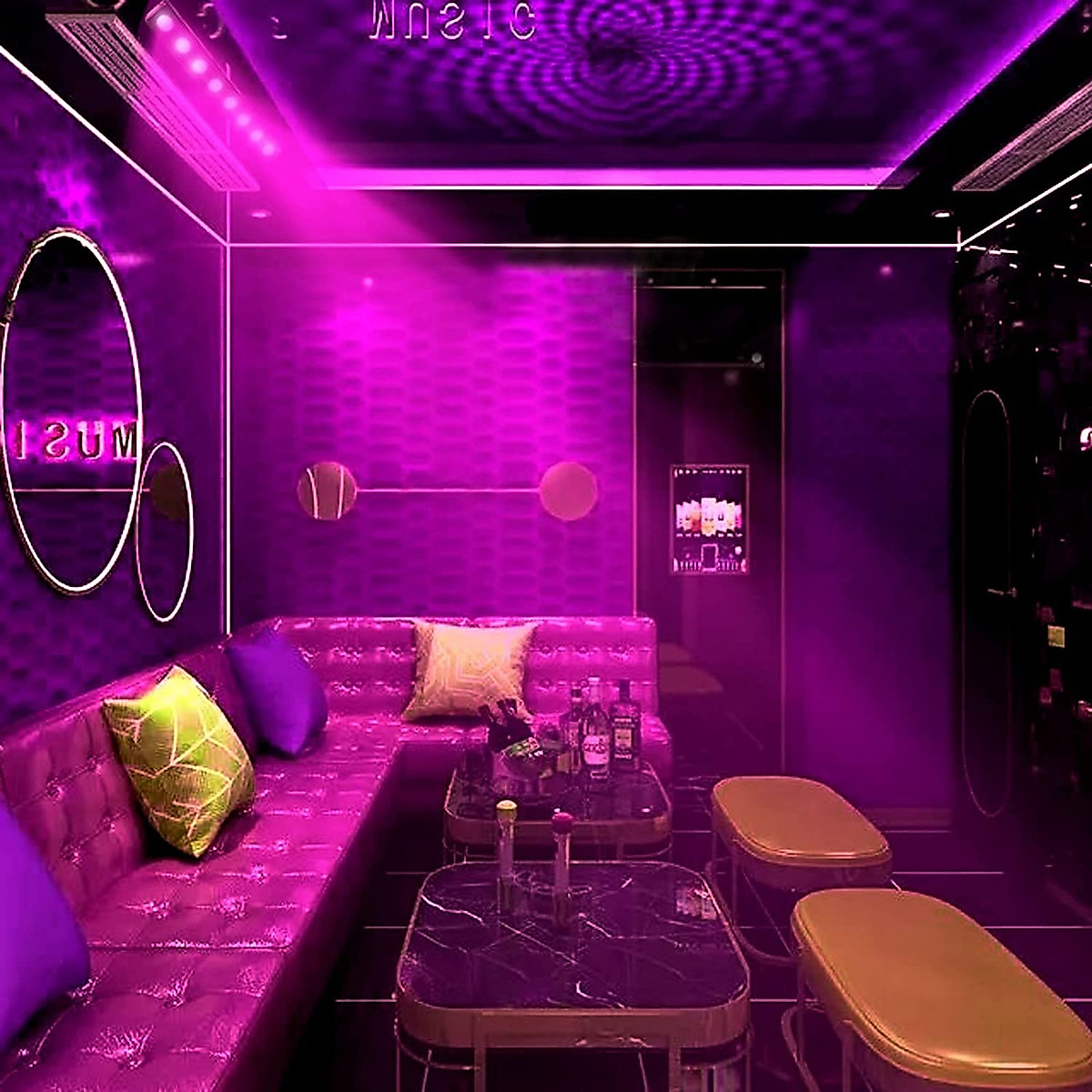 Wall Washer Lights 45W 8 LED RGBW Dimmable Stage Lights DMX Control Dj Lights Stage Lighting - for Indoor Disco Party Church Birthday Bar Wedding