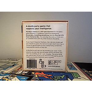 CMYK Monikers: Classics - A Dumb Party Game That Respects Your Intelligence