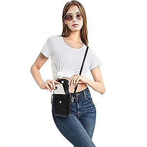 KUKOO Small Crossbody Phone Bags for Women Cell Phone Purse Wallet with Card Slots