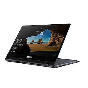 ASUS VivoBook Flip 14 Thin and Light 2-in-1 Laptop, 14 FHD Touch, Intel Core i3 Processor, 4GB RAM, 128GB SSD, Wifi, Webcam, Bluetooth, HDMI, Fingerprint, Windows 10 S (Renewed)