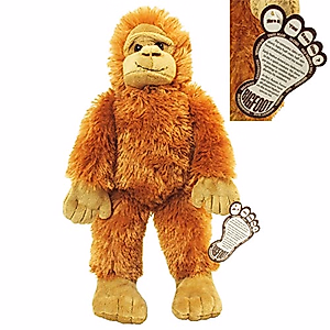 WISHPETS Big Foot Sasquatch 12" Stuffed Animal Plush Toy